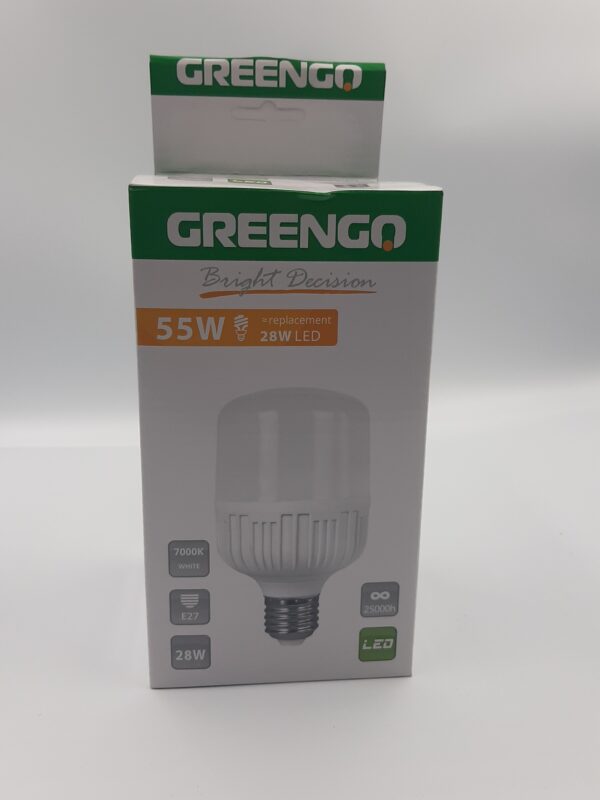 Greengo Lighting Ltd - GO-4382 - ECO Type - 28W LED T Bulb φ104*184mm ...