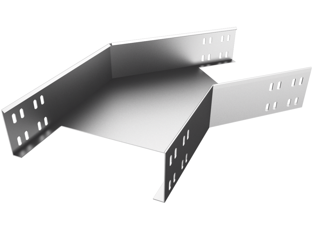 45º Horizontal Bend H:100 - Cable Tray With Return Flanged - Cable ...