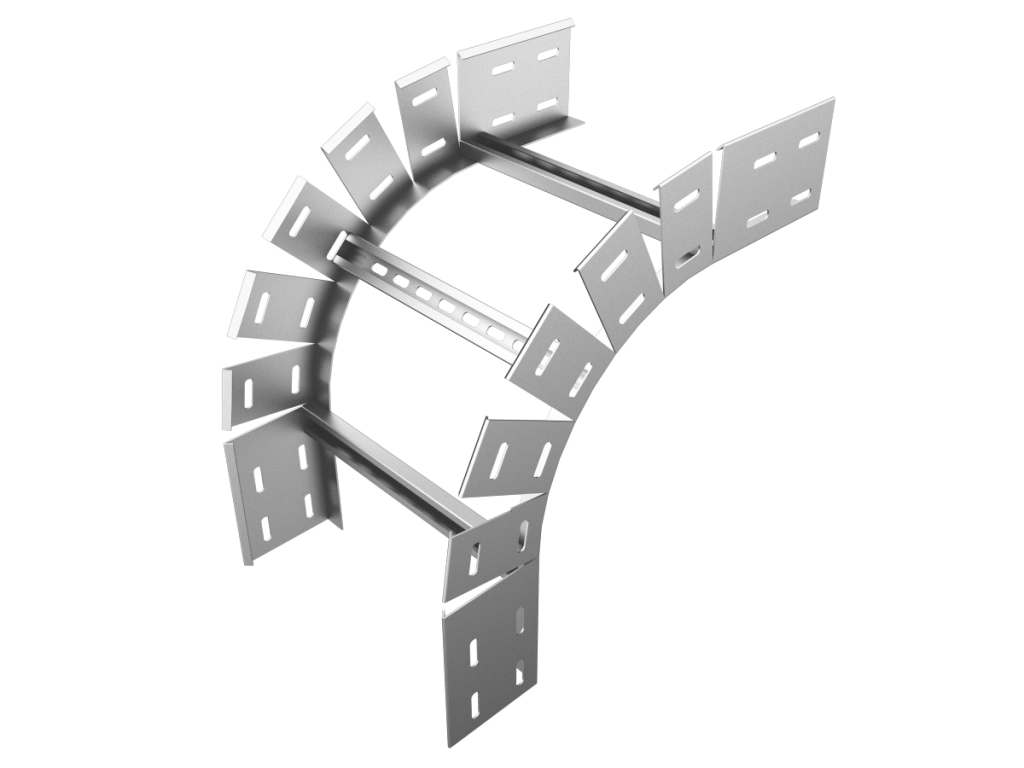 Cable Ladders H:100, H:125, H:150- 90º Vertical Outside Bend (Convex ...