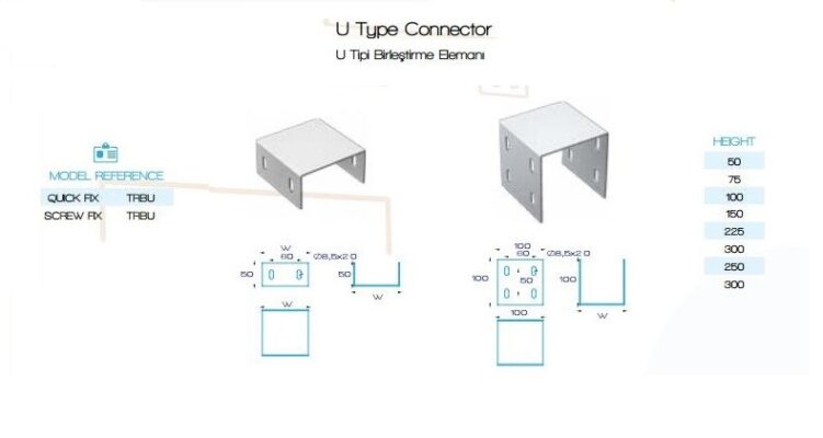 U Type Connector - Steel Cable Trunking - Cable Trunking - Cable ...